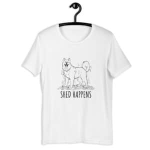 Shed Happens T-Shirt - Husky Gifts